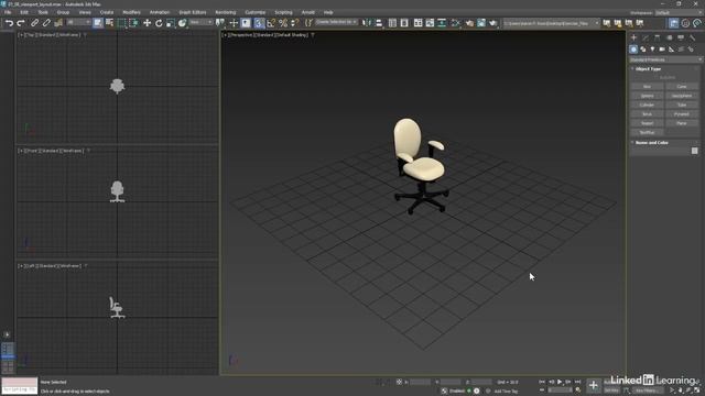 11 - Настройка видовых экранов в 3ds Max 2025