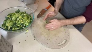 Kale and Brussel Sprout Salad with Cranberries and Pumpkin Seeds