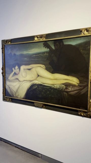 Испания. Музей. Святая и Голая. Две картины рядом