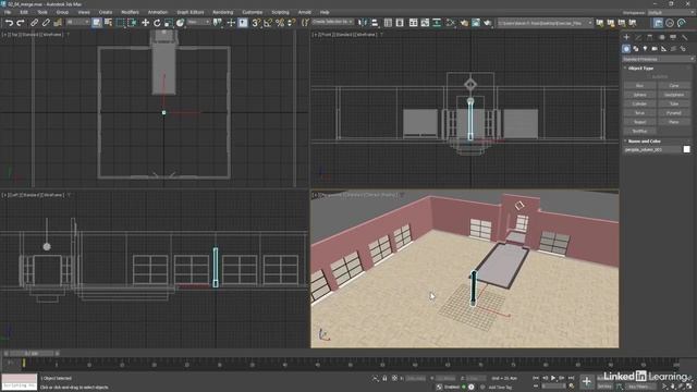 15 - Объединение сцен в 3ds Max 2025