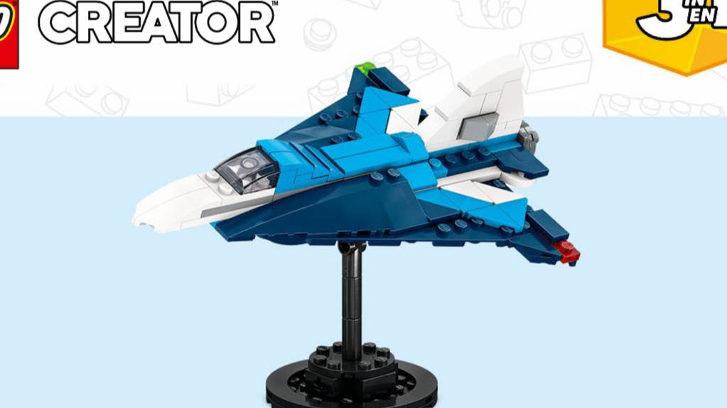 LEGO. Лего. реактивный самалет. LEGO Creator 31160