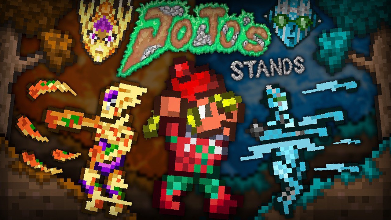 📹 Прошел террарию ИСПОЛЬЗУЯ ДЖОДЖО СТЕНДЫ || террария - terraria jojo stands