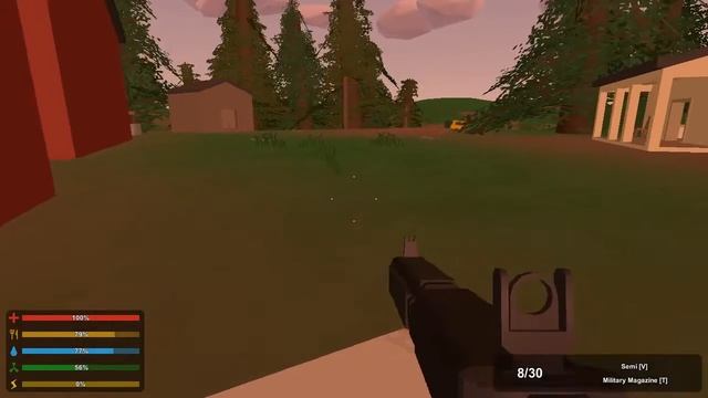 Unturned Washington - Тест катаны [18]
