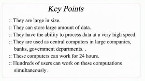 Classifications of Computer in Hindi  | Micro, Mini, Mainframe, Super Computer