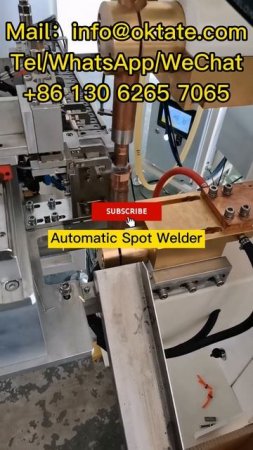 Fully Automatic Spot Welding Machine For Electrode Base, Equipped With Automatic Loading  Unloading