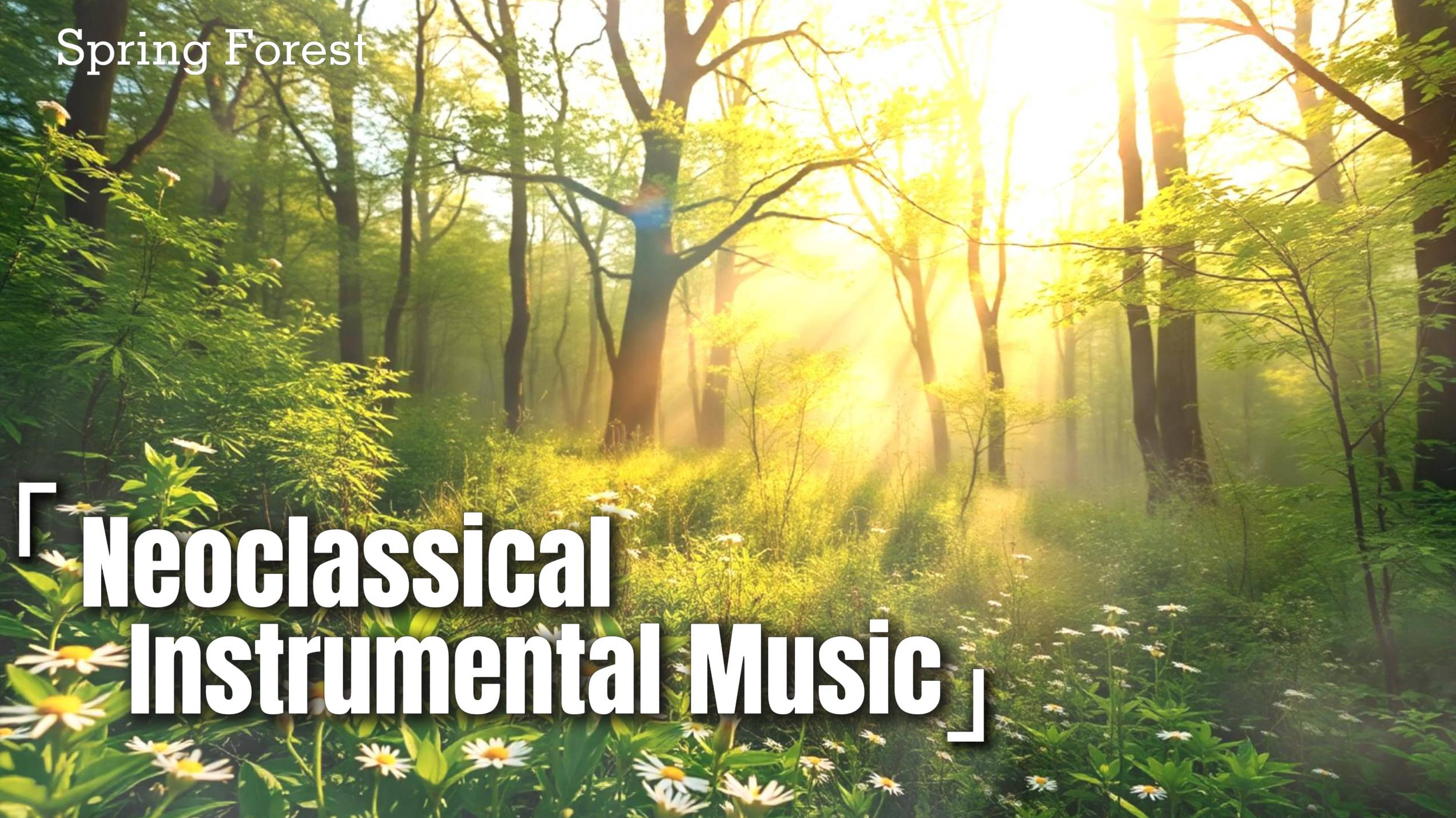Неоклассическая инструментальная музыка | Relaxing Piano for Deep Focus & Tranquility| Весенний лес