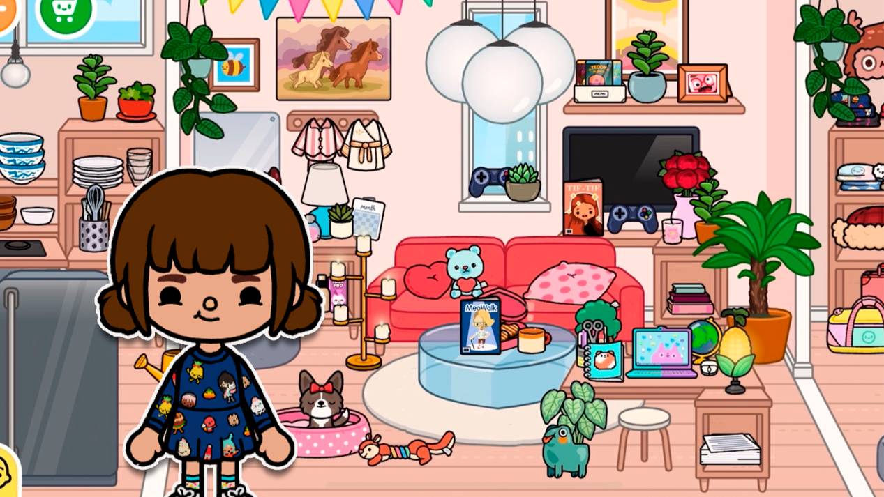 Идея для бесплатного дома Тока Бока 💫 Toca Boca