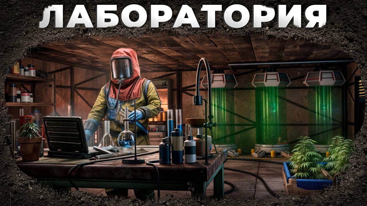 Тайны ПОДПОЛЬНОЙ ЛАБОРАТОРИИ находящейся под защитой камер и автоматических турелей в игре Rust ...