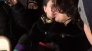 Гематолог Елена Мисюрина выходит из здания Мосгорсуда