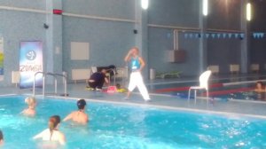 Aqua ZUMBA®  with ZIN™ Anna Fedkiv  , Ukraine( Ivano-Frankivsk) Дзідзьо,ха