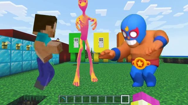 4 alien dance in Minecraft (+Minecraft,+brawl stars)