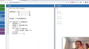 Tic Tac Toe 2 - Print The Board
