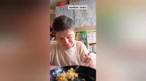 буду жарить картошку   очень-очень вкусная