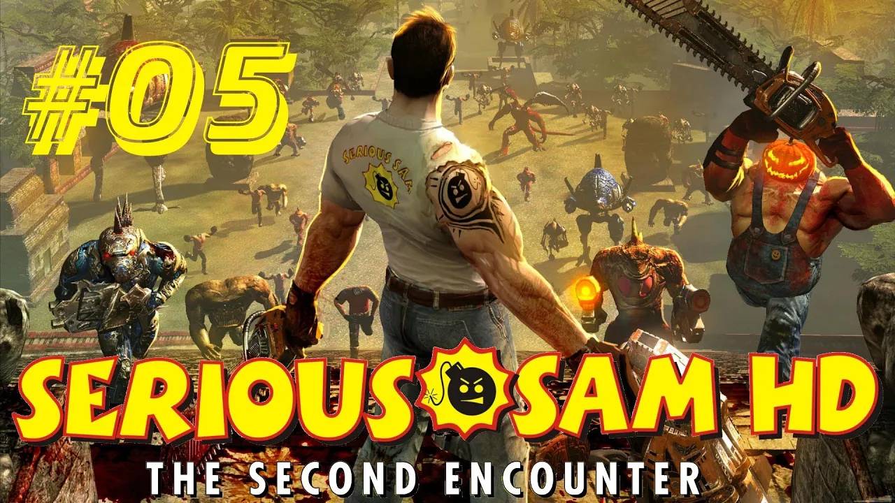 Serious Sam HD The Second Encounter Прохождение Без Комментариев #5: Теотиуакан - Яма