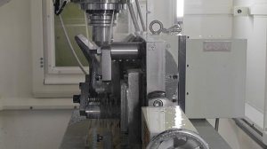 Обработка стальной отливки т-фрезой на 4 оси