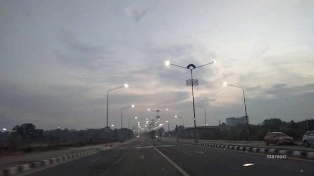 просто утро, дома, дороги ч.2 джомтьен jomtien จอมเทียน по улицам паттайи