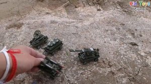Toy Soldiers Armored vehicles Radar car Military vehicles Toy channel