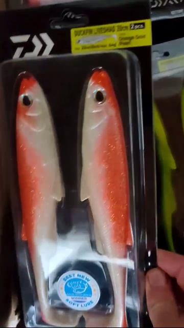 Хитовая резина от Daiwa -крупный силикон! #fishing #рыбалка #top #pal #jerkbait