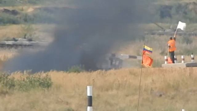Танковый биатлон. Алабино .