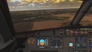 MSFS 2024. Отказ двигателей на посадке. Станстед