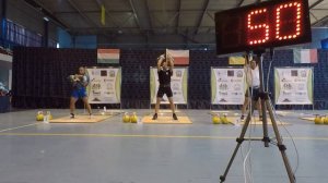 László Polyák, WAKSC European Champion, -95kg, Longcycle 24kg - 95 reps