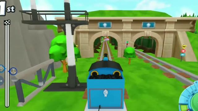 mini train racing cartoon game/ racing train and train cartoon video ...