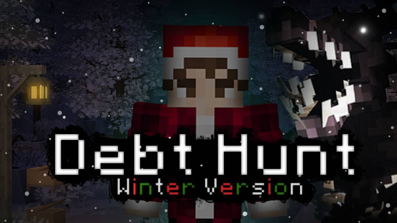 Нас в НОВЫЙ ГОД ХОЧЕТ УБИТЬ ЧУДОВИЩЕ | Debt Hunt: Winter Version прохождение | Хоррор карта Jaja Kok