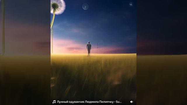 «Лунный одуванчик»
Людмила Пилипчук
Suno
Шедеврум