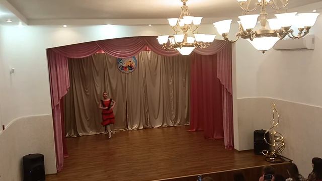 Тещенко Аксинья. Испанский танец.