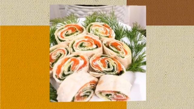 Рулеты из лаваша