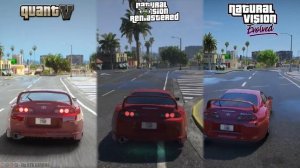GTA 5 | 2023 QuantV VS NaturalVision Remastered VS NaturalVisionEvolved Graphics Mod Comparison
