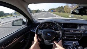 BMW F10 520D 135KW LCI 2014 POV Drive