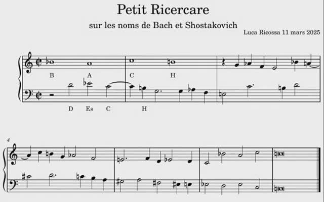 Bach Shostakovich
