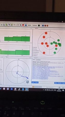 Проверка работы #GPS на #Radtel #rt860 #hamradio #радиолюбитель #тест