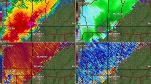 2024 Fredonia, Kansas Supercell Radar Loop