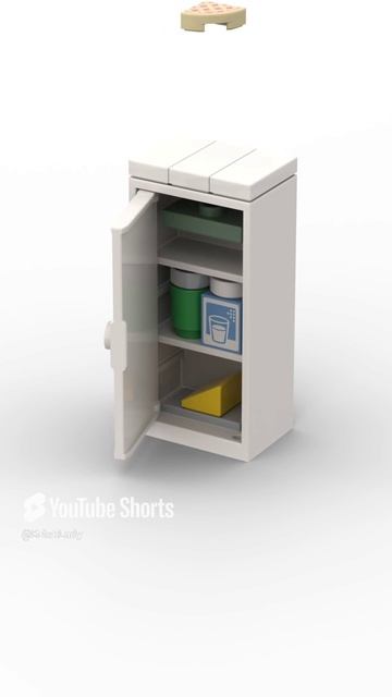 Как построить холодильник из LEGO_ #shorts #tutorial #lego #gartenofbanban #bricklady