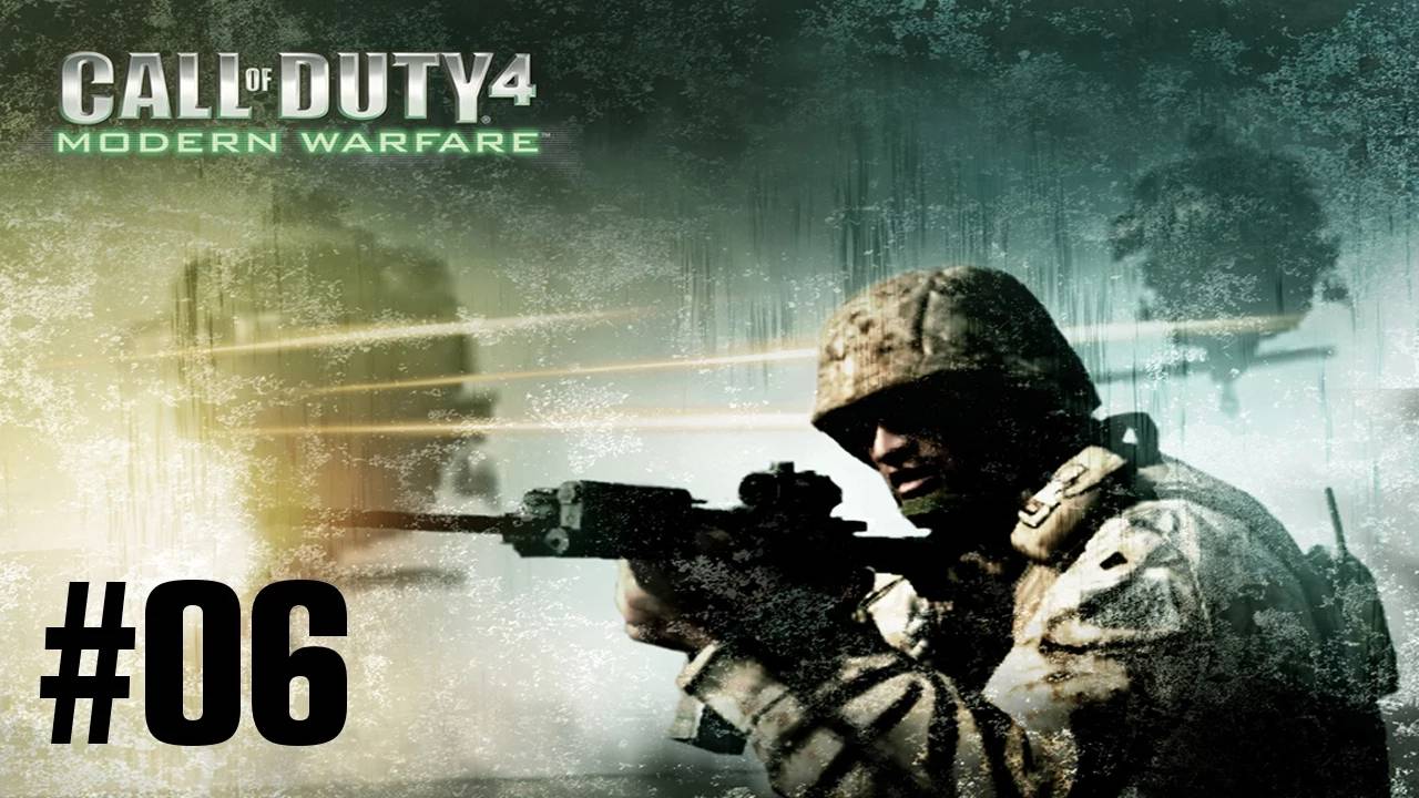 Call of Duty 4 Modern Warfare Прохождение Без Комментариев #6: Преследование