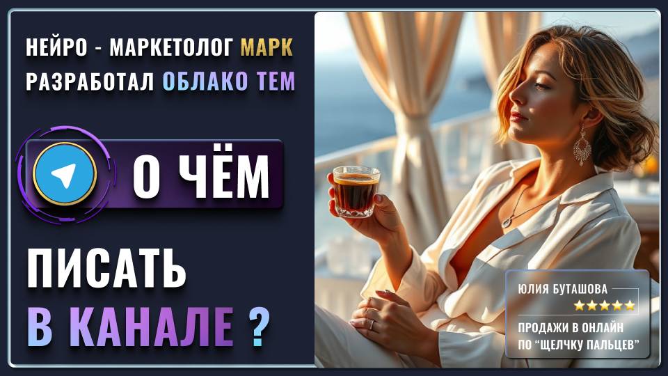 О чем писать в канале: больше НЕ ВОПРОС! Как создать Облаков смыслов и100+ тем с Chat GPT за 15 мин