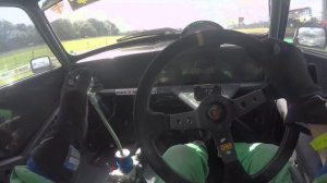 On board Mini Miglia Brands Hatch