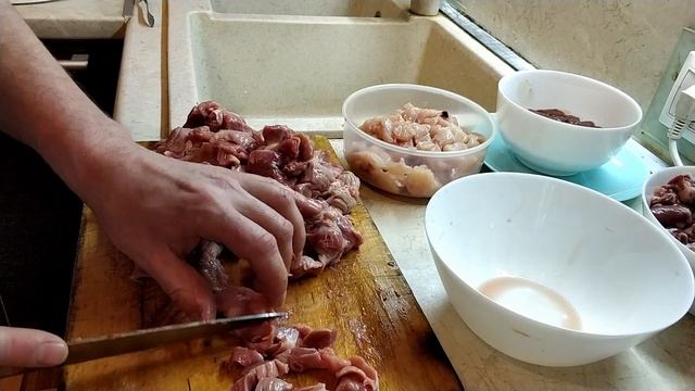 Части курицы для кошек