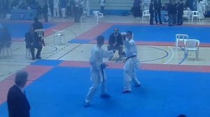 Trofeo de Invierno 2012 Daniel Hernandez (karate kumite junior -76)