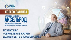 Аксельрод А.Е. «ПОЧЕМУ КФС «ОБНОВЛЕНИЕ ЖИЗНИ «ДОЛЖЕН БЫТЬ В КАЖДОЙ СЕМЬЕ» 11.03.25