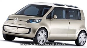 #33. Концепт Volkswagen Space Up Blue 2007