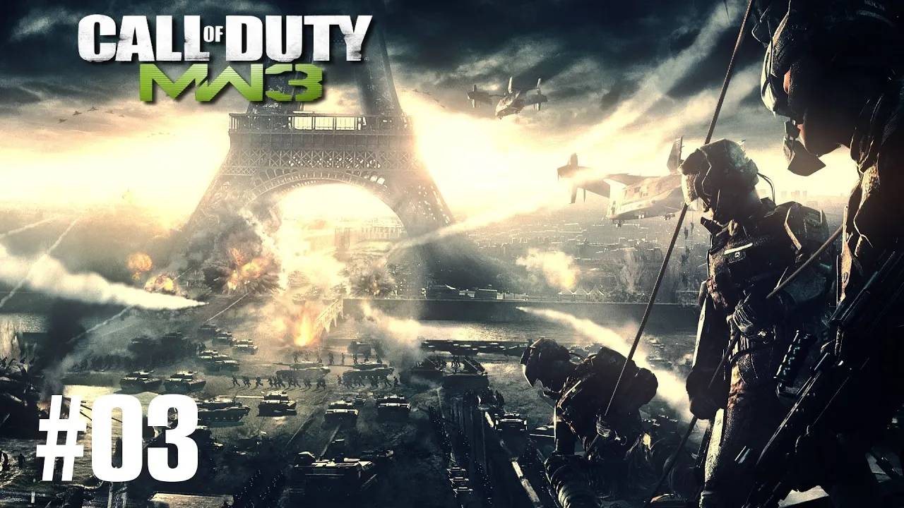 Call of Duty Modern Warfare 3 (2011) Прохождение Без Комментариев #3: Персона Нон Грата