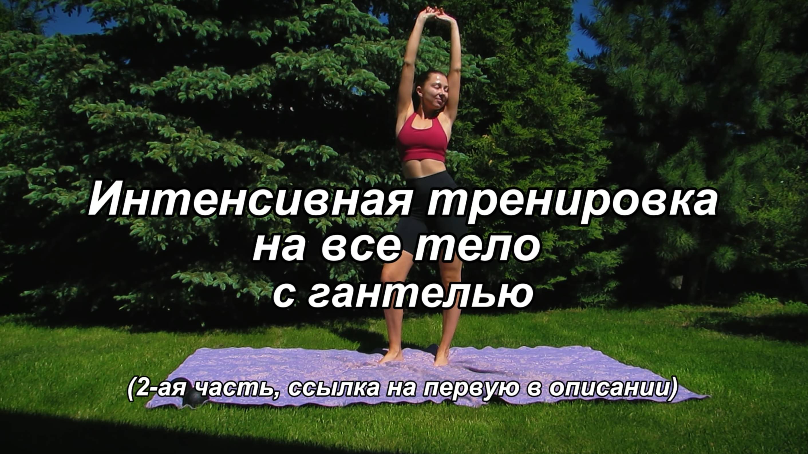 Эффективная тренировка на все тело \ Сжигаем калории и приводим мышцы в тонус