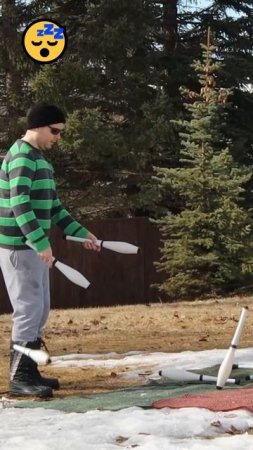 🤹🏻 When Jugglers Just Kind of Give Up #12 😴 Club Juggling in the Snow ❄️