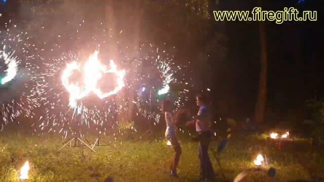 Свадебный фейерверк в усадьбе Середниково