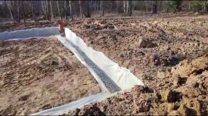 УСТРОЙСТВО ДРЕНАЖА и ПОДГОТОВКА под ВОДУ