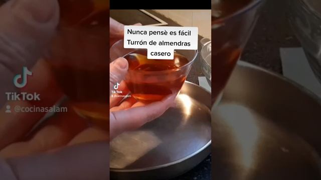 Nunca pensè es fácil Turrón de almendras casero 👌