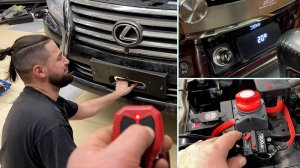 Lexus 570: Горный Тюнинг с Лебедкой и Мониторингом Температуры в АКПП